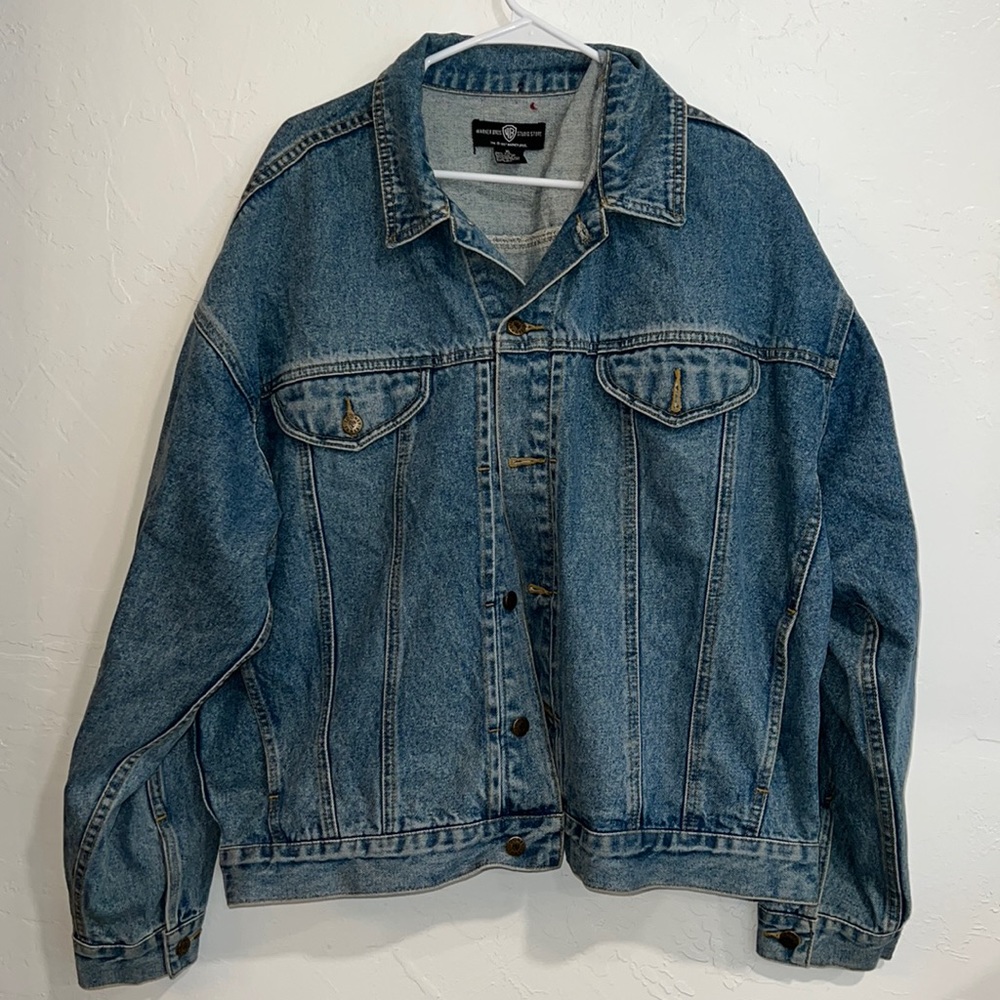 Warner Bros. Studio Store Taz Jean Jacket Size Xl - Gem